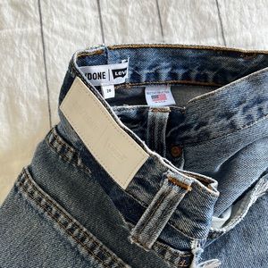 Re/Done | Jeans | Redone Levis Blue Jeans | Poshmark